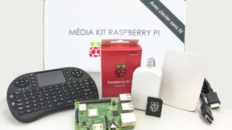 Test du Kit Média Center Raspberry PI 3 B+ de Kibii