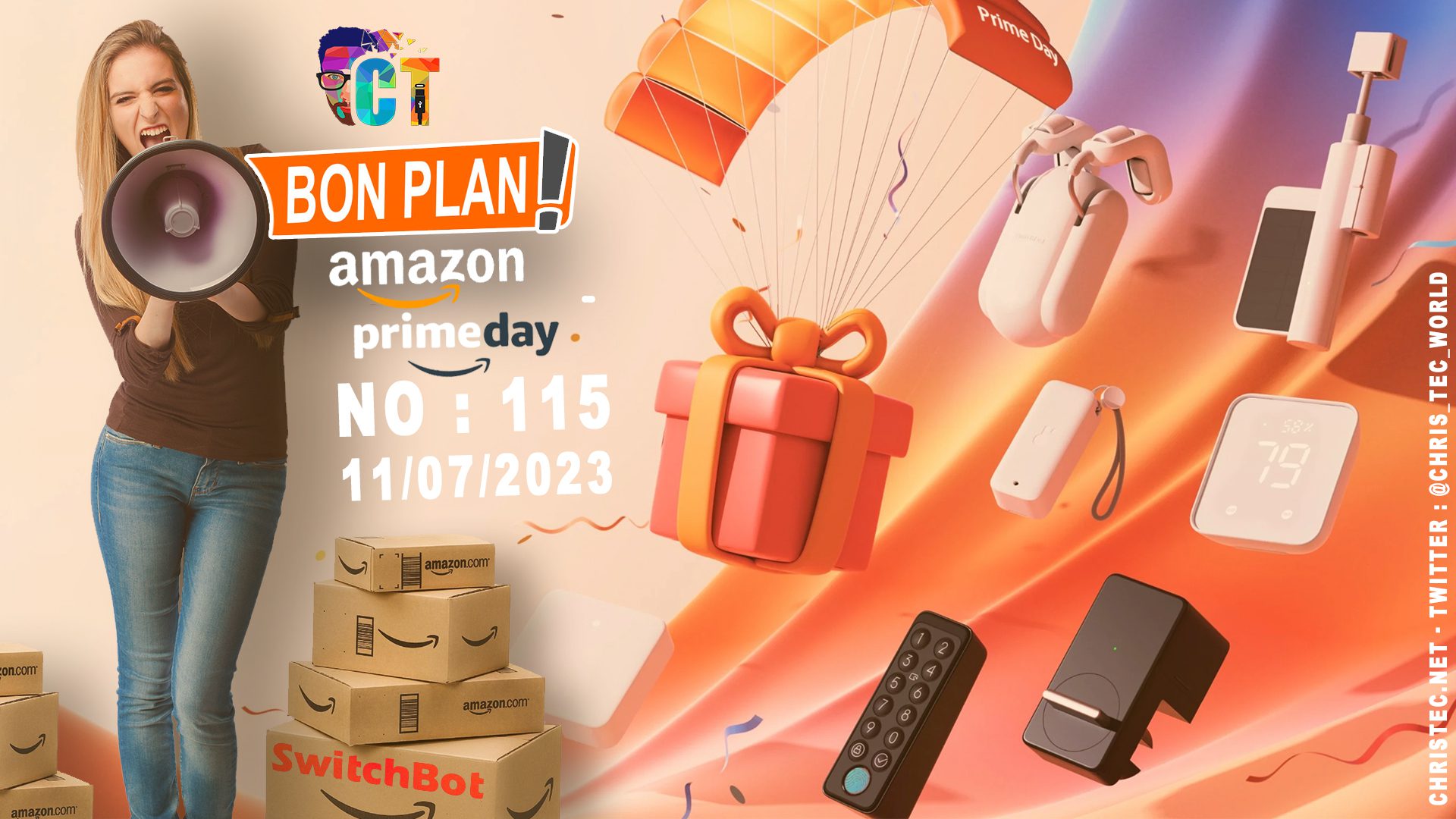 Bons Plans Amazon spéciale SwitchBot (115) 11 / 07 / 2023