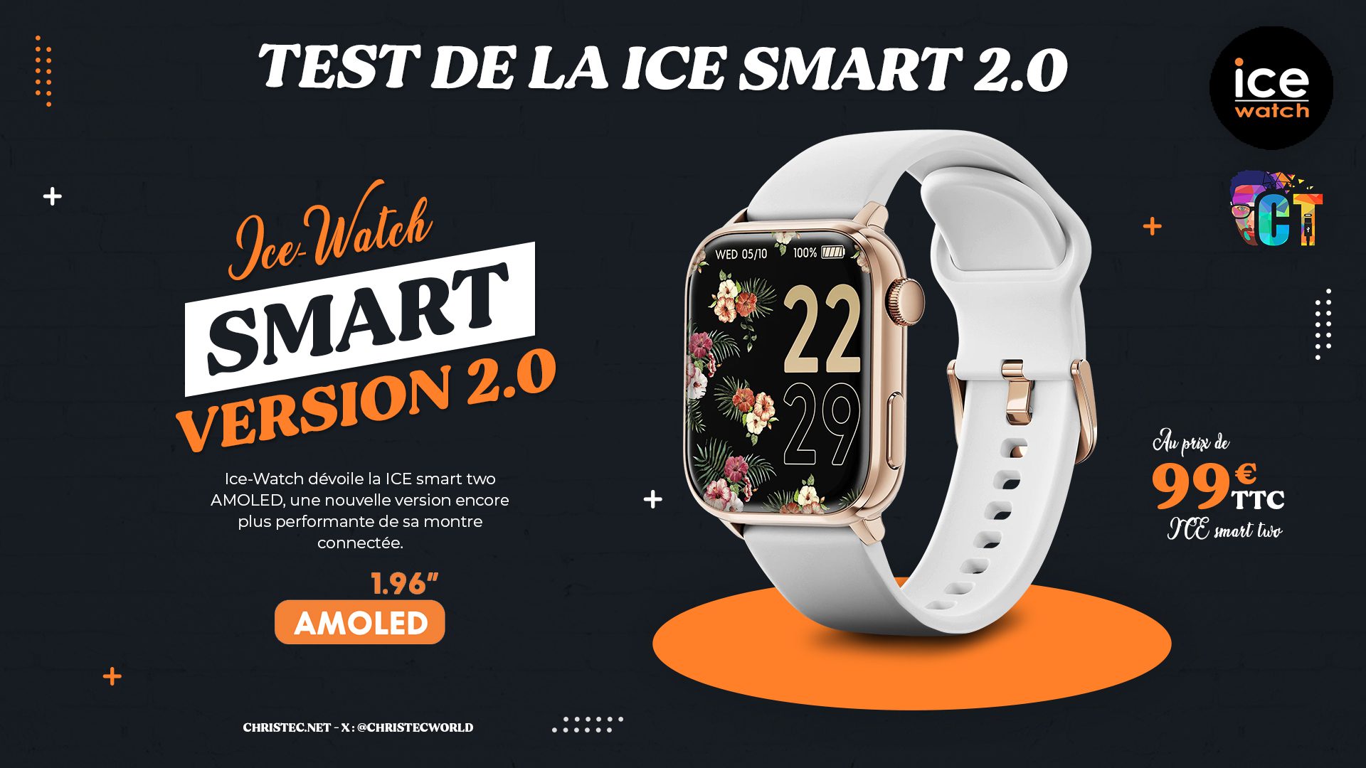 ICE Smart Two test de la nouvelle montre connectée de ICE Watch