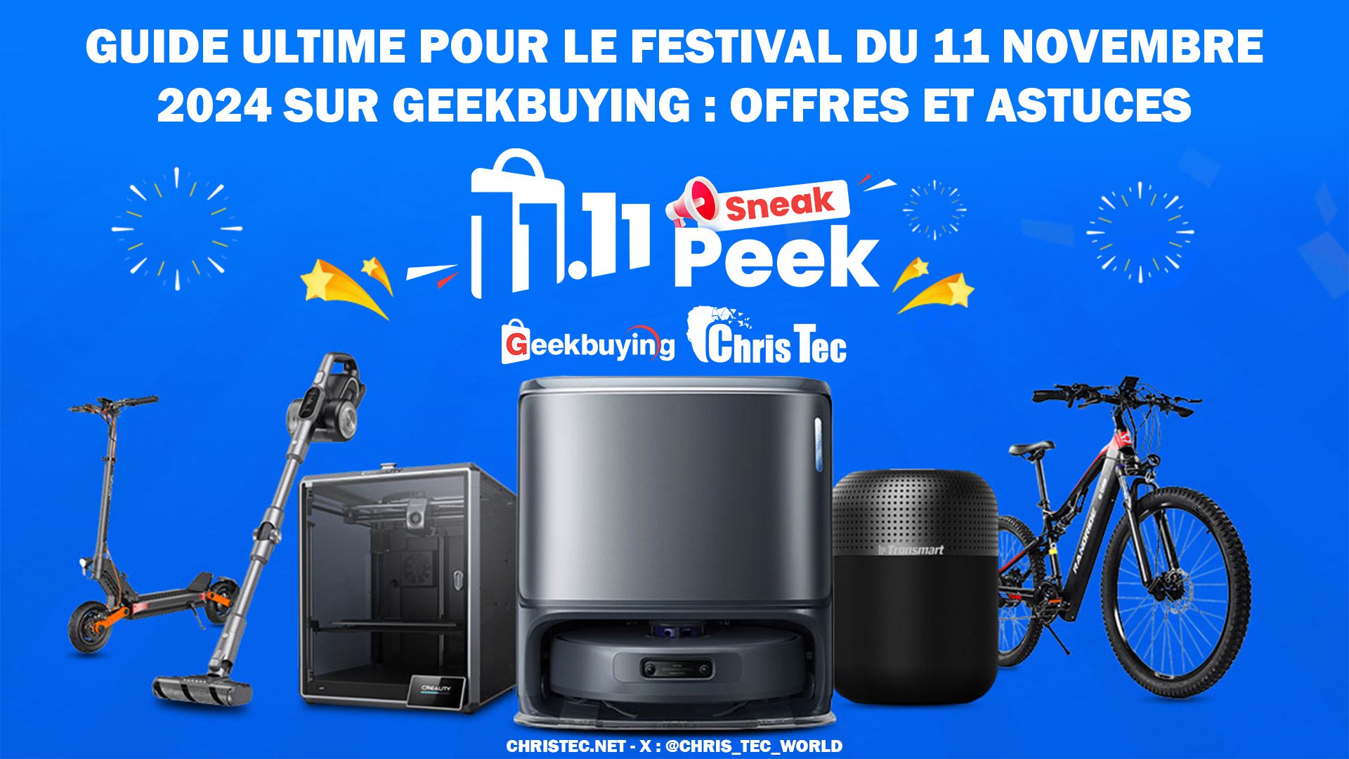 Guide Ultime pour le Festival du 11-11-2024 sur Geekbuying